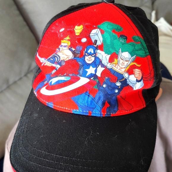Marvel | Accessories | Marvel Avengers Cartoon Kids Cap | Poshmark